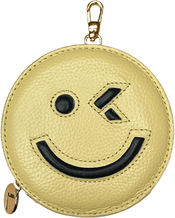 Limited Edition Wallet de Rond Smiley – Kascha-C