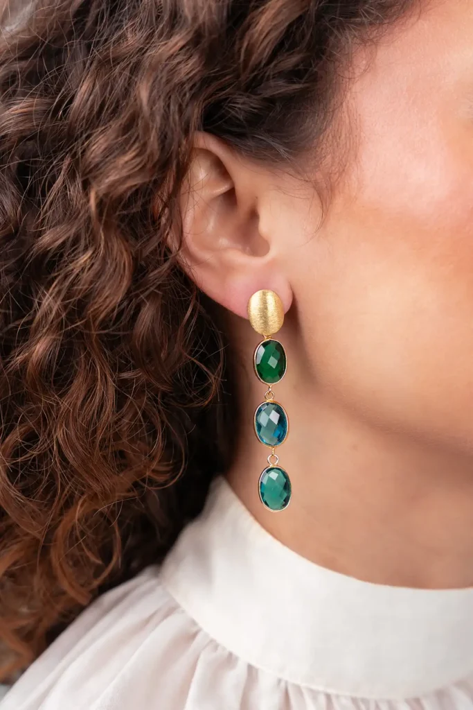 Three Framed Stones Teal Green Mix – Kascha-C